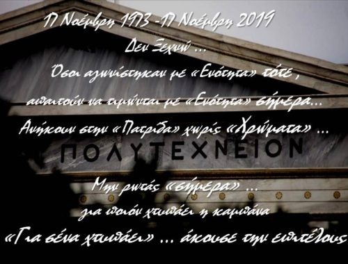 Βλέπει μακρύτερα κείνος ο γλάρος που πετάει ψηλότερα … – Μάνος Δανέζης